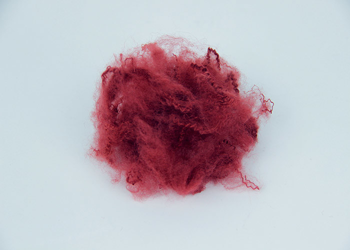 4.5D Serat Poliester Daur Ulang, Serat Tahan Api Non Silikonisasi