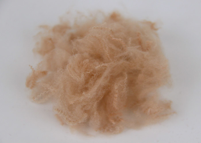 Serat Polyester Padat Silikonisasi Daur Ulang / Kelas Virgin Abrasi - Tahan
